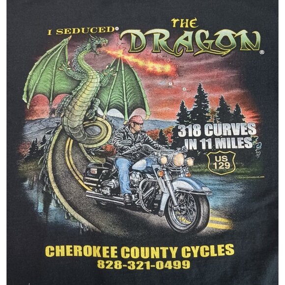 Anvil | Shirts | Anvil Mens M Tshirt I Seduced The Dragon Cherokee ...
